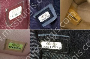 Chanel Serial Number and Hologram Sticker Guide – Miss Bugis